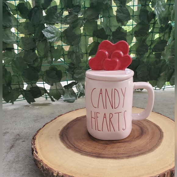 Rae Dunn | Dining | Rae Dunn Candy Hearts Mug | Poshmark